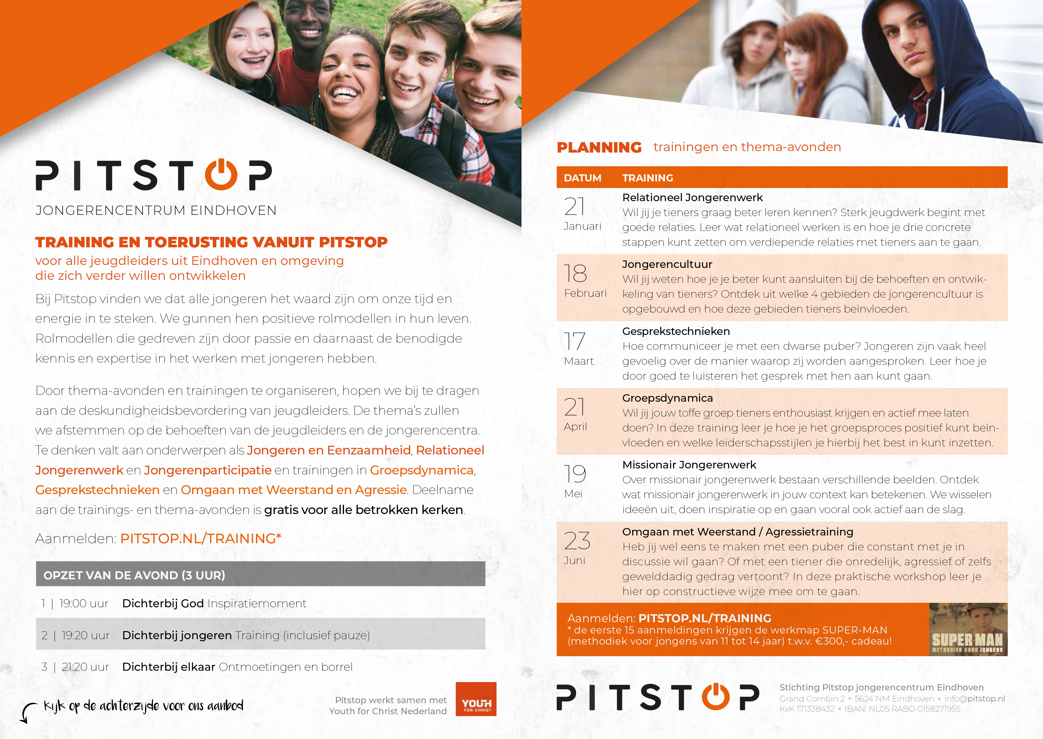 GRATIS trainingen! - Pitstop